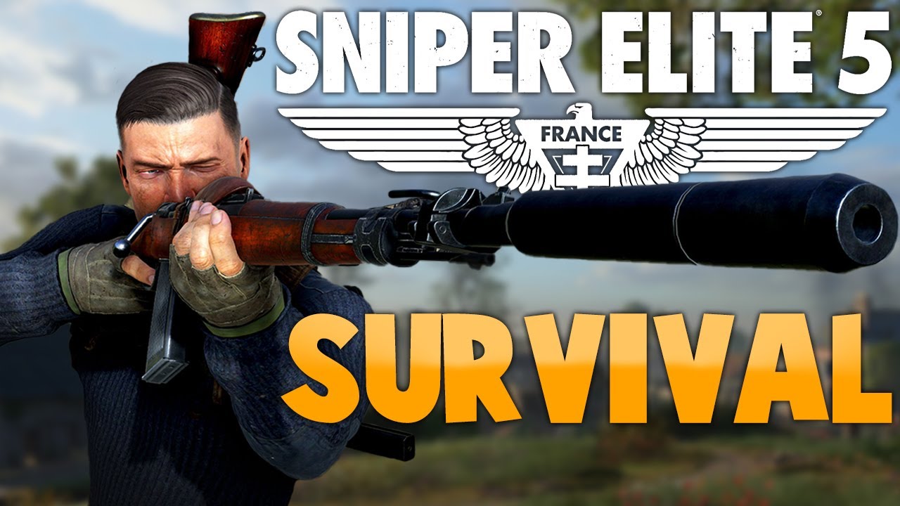 I Tried To Survive Waves Of Enemies In Sniper Elite 5 - YouTube