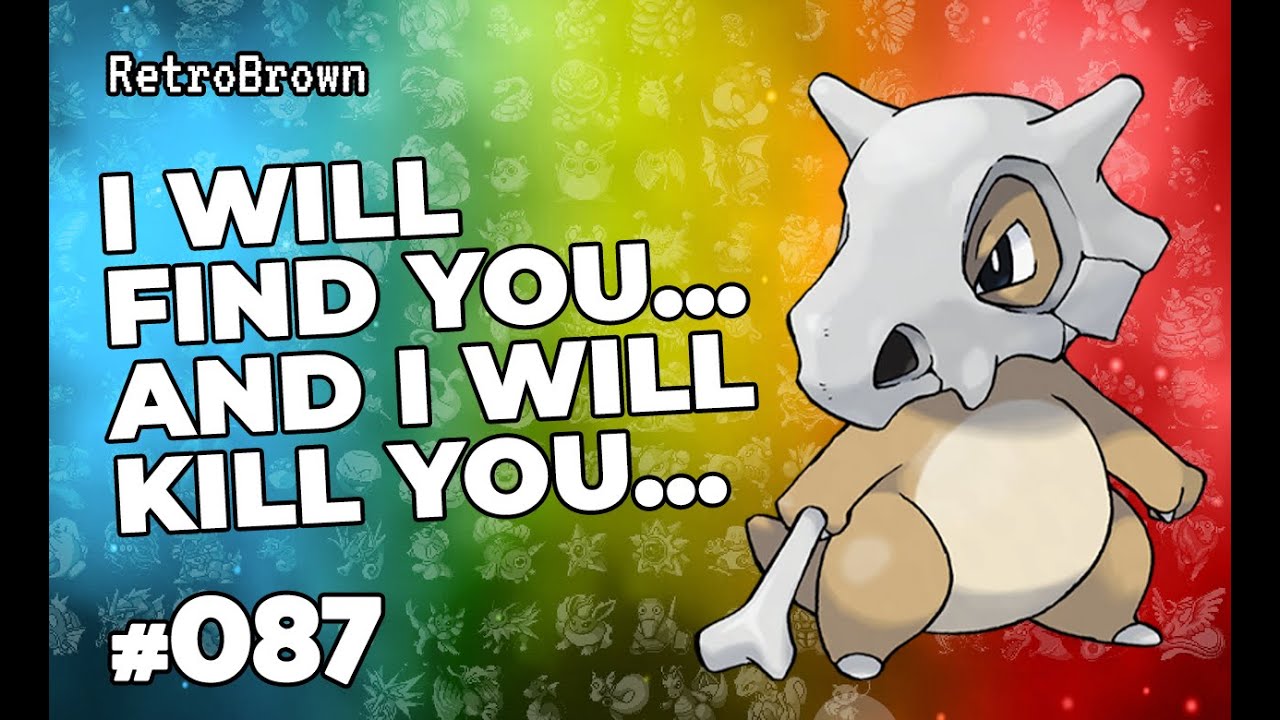 087 - Cubone Solo Run - Pokemon Blue - YouTube