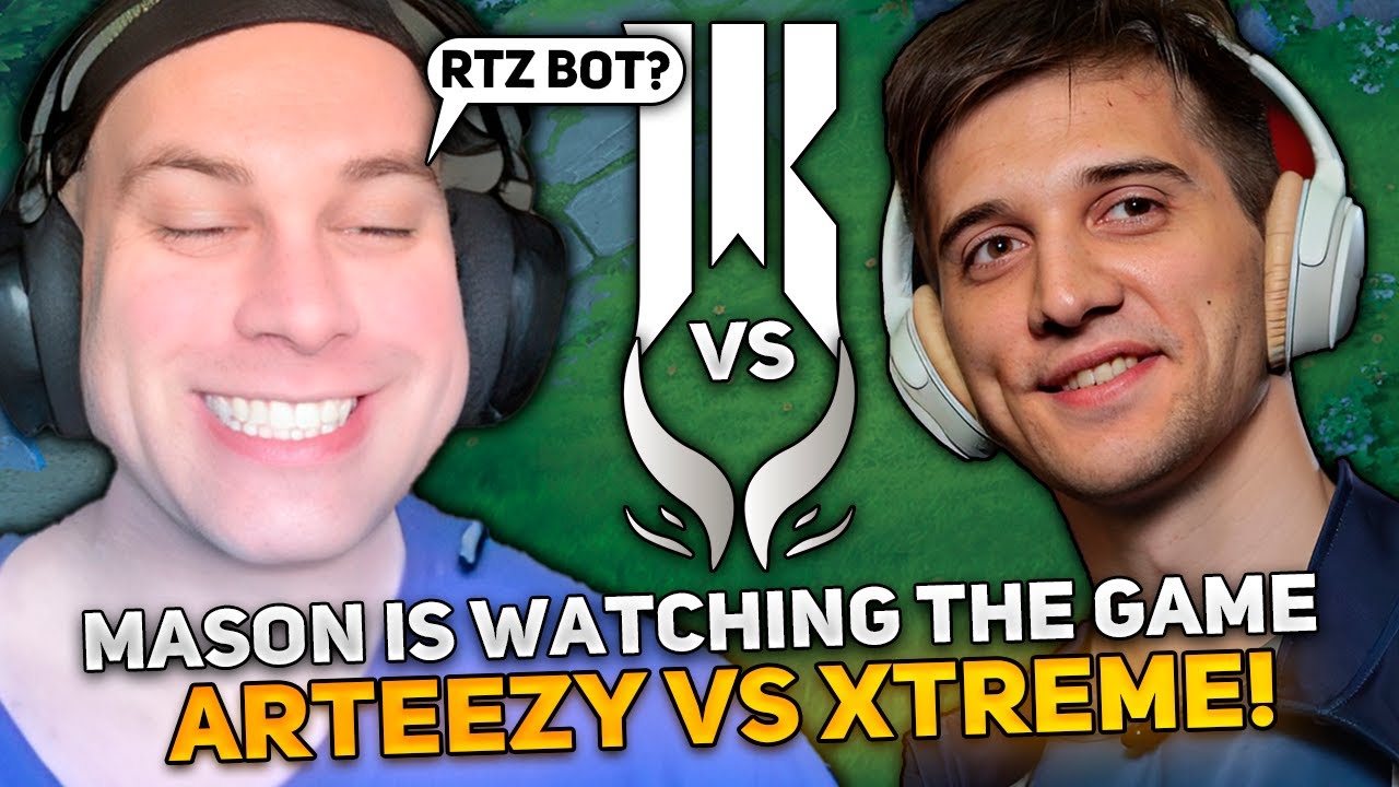 MASON is watching the game ARTEEZY SHOPIFY vs XTREME GAMING! | MASAO ...