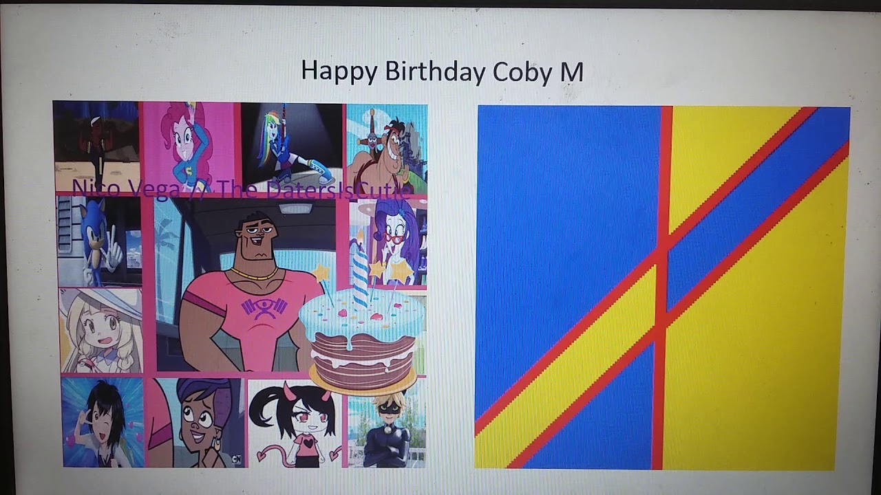 Happy Birthday Coby M - YouTube