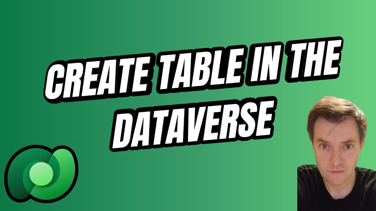 Power Apps Creating tables in CDS database - power platform tutorial #3 ...