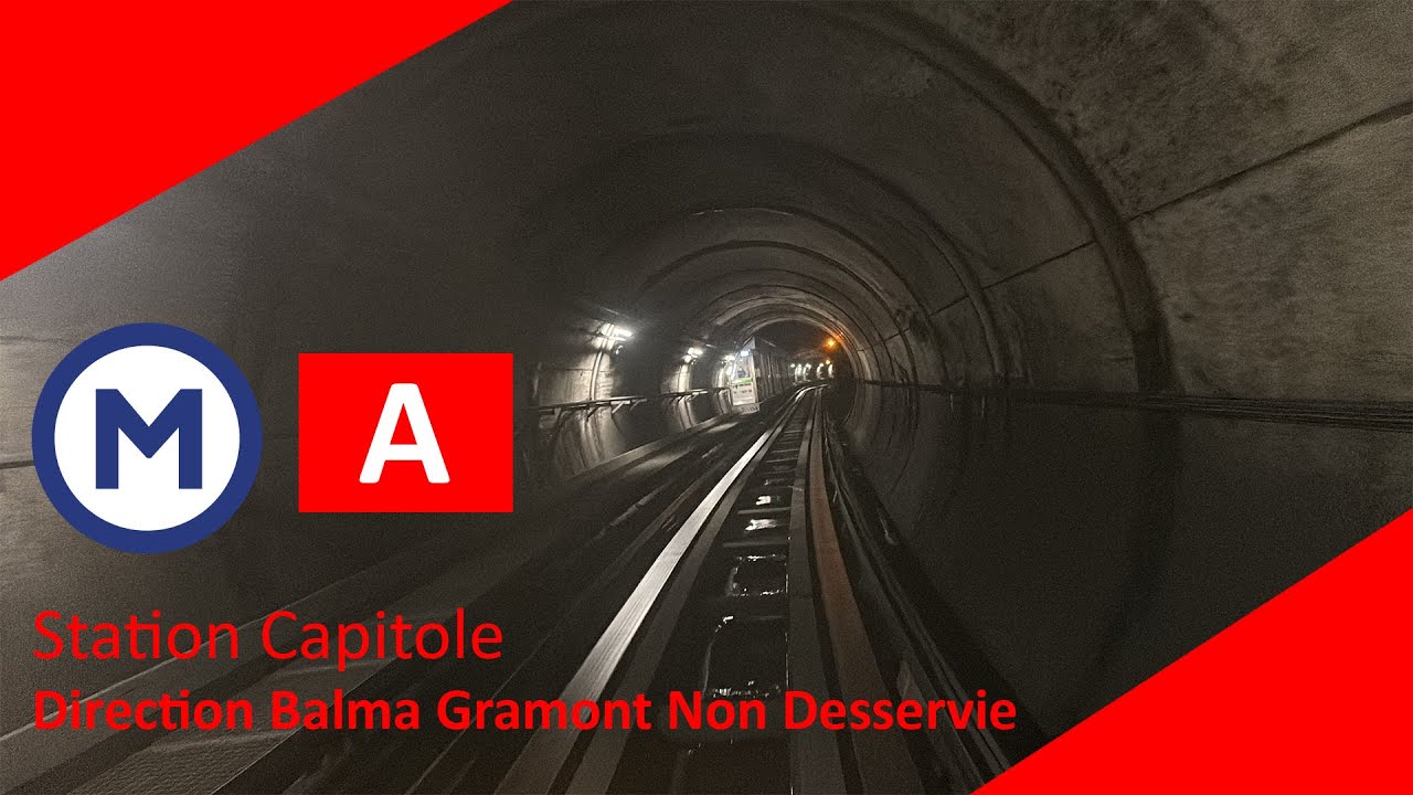 Tisséo - Station Capitole Direction Balma Gramont Non Desservie (Ft ...