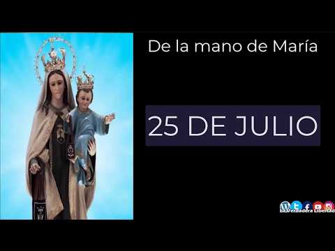 De la mano con María (25 de julio)  \