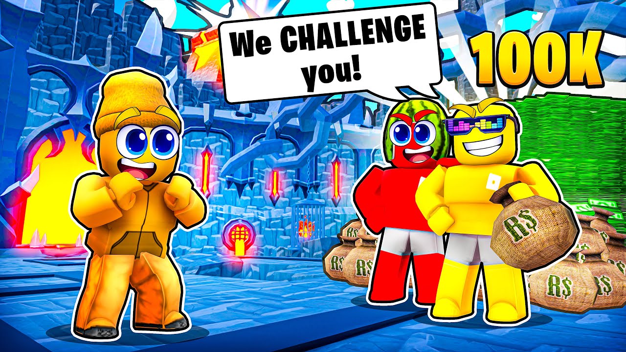 I ACCEPTED SUNNY AND MELON'S ENDLESSS MODE CHALLENGE FOR 100,000 ROBUX ...