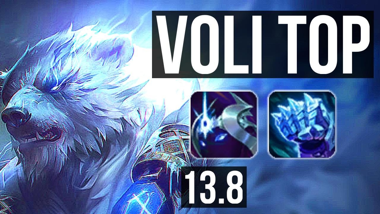 VOLIBEAR vs FIORA (TOP) | 300+ games, 6/2/4 | KR Master | 13.8 - YouTube
