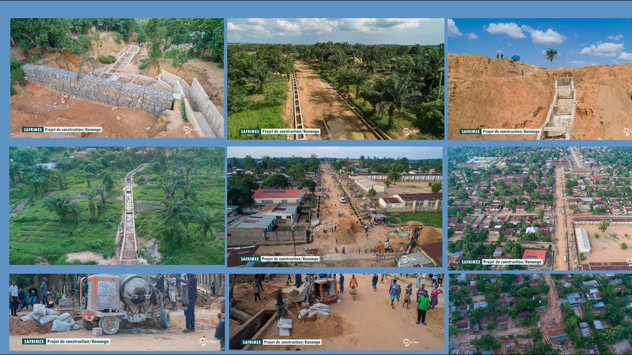 Kasaï-Central : Construction et réhabilitation des routes de la ville ...
