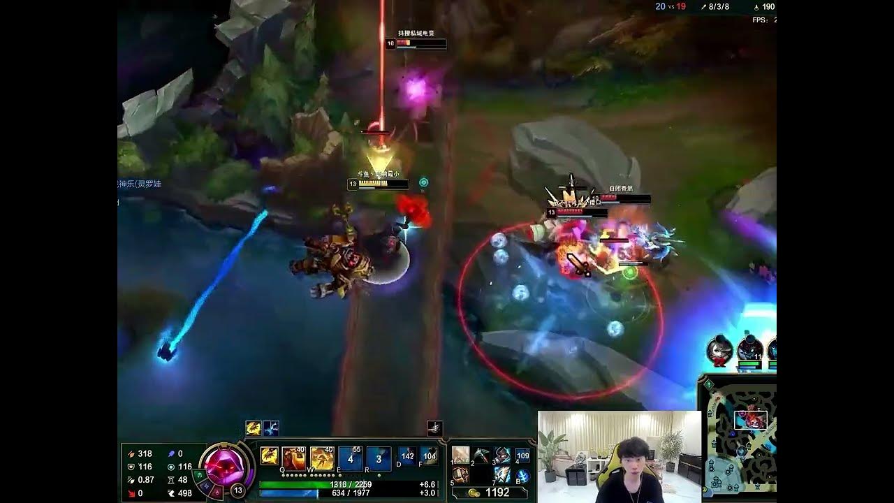 Doinb史上最有质量的翻盘：Uzi被当成突破口，大b老师和Ale力挽狂澜！ 【联盟爆爆】 - YouTube