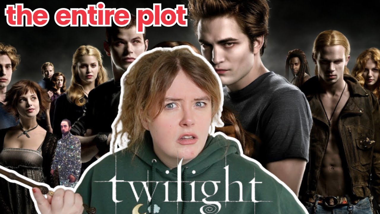 here's the ENTIRE plot of the TWILIGHT SAGA so you don't have to read ...