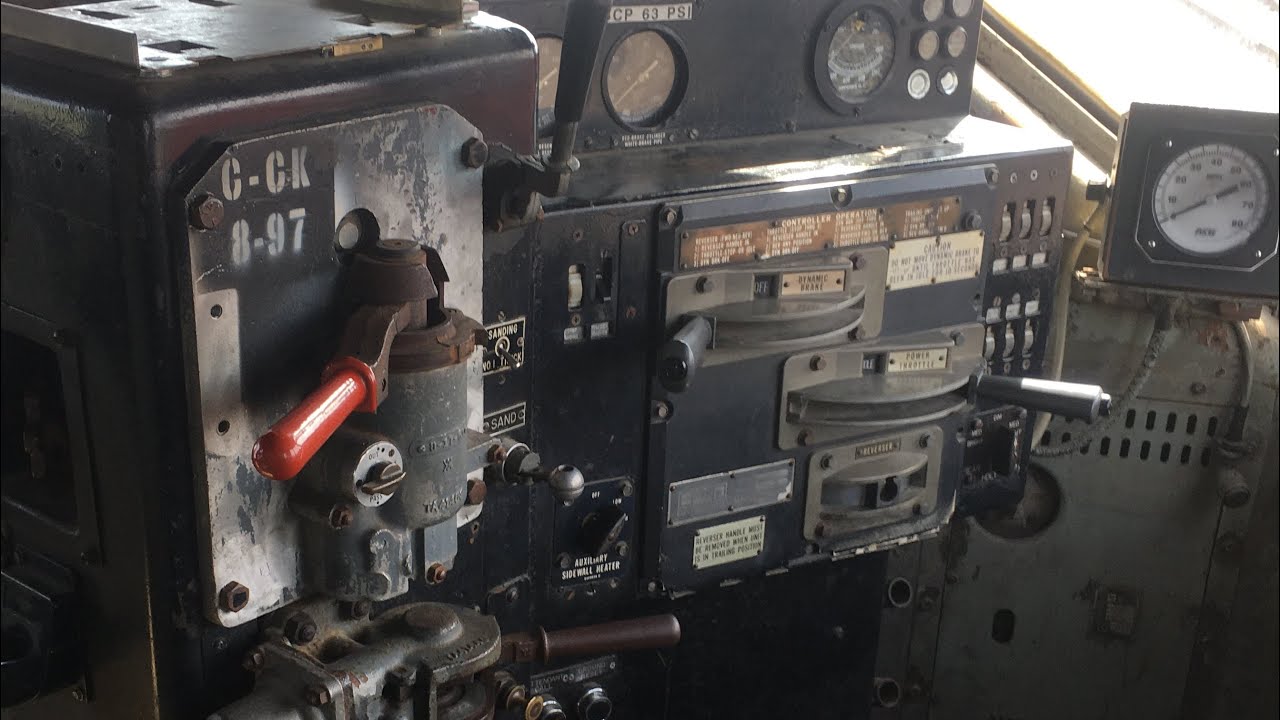 ATSF 93 cab tour - YouTube