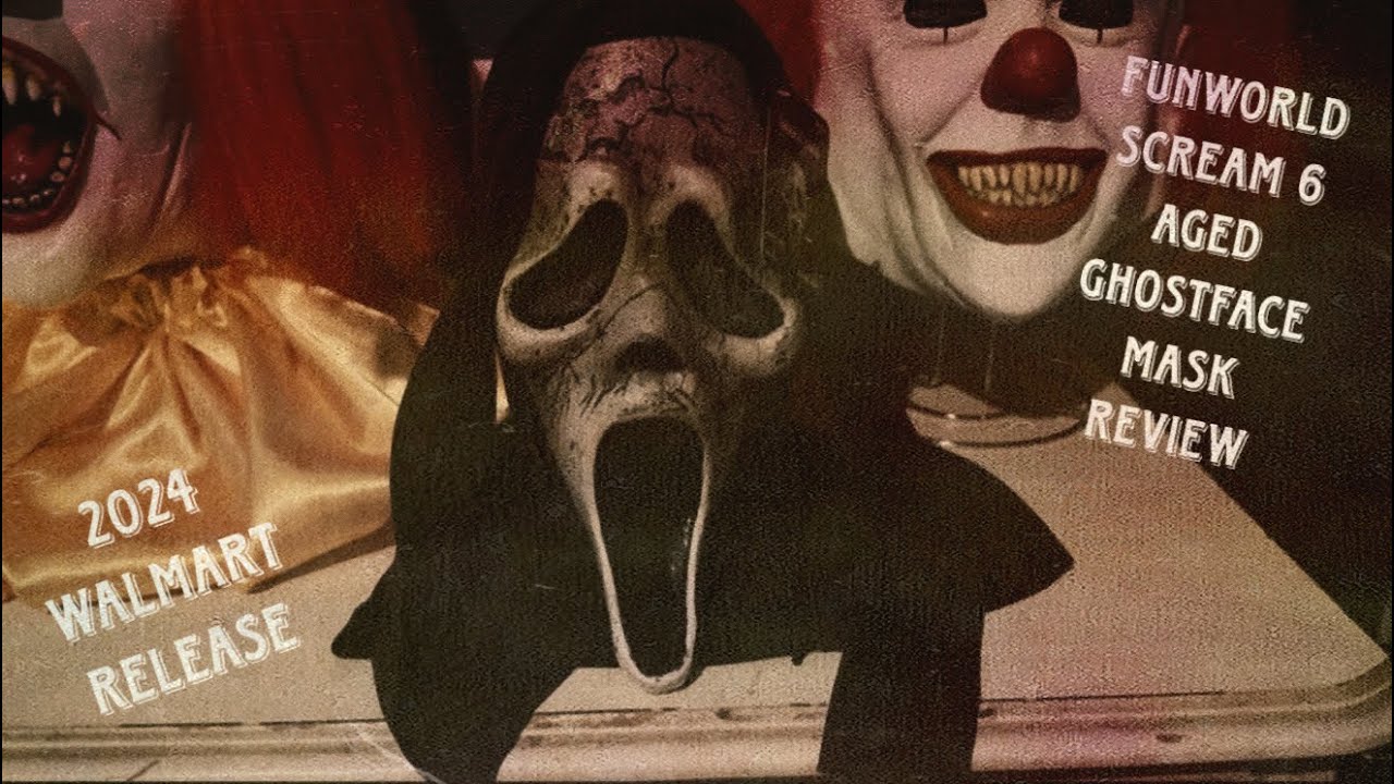 Funworld Scream 6 Aged Ghostface Mask Review - YouTube