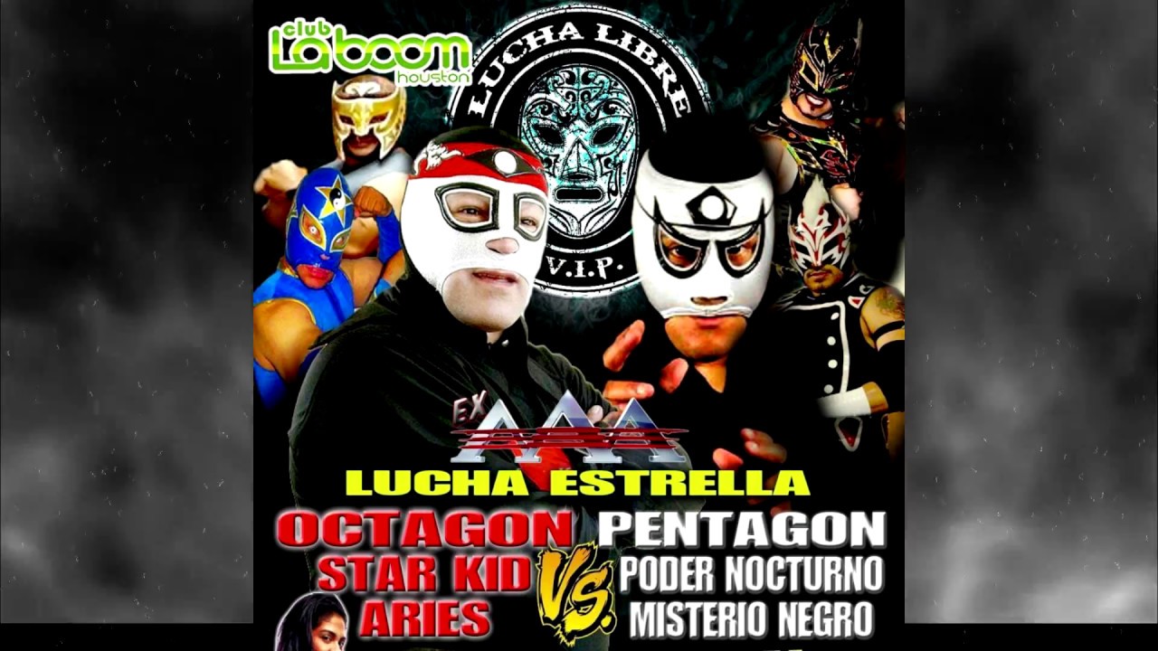 OCTAGON VS PENTAGON EN LUCHA LIBRE VIP HOUSTON TX - YouTube