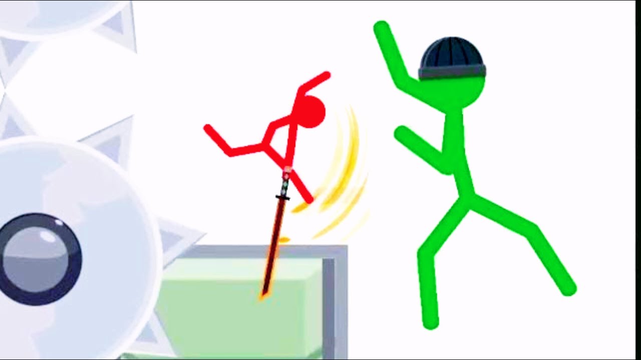 Stickman fight animation - YouTube