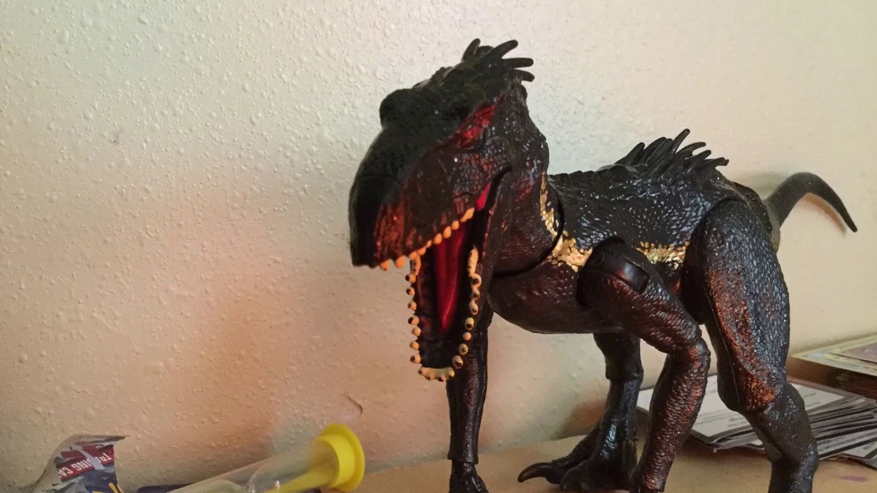 Indoraptor roar - YouTube