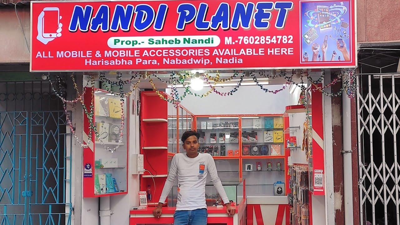 Finally opened my new mobile shop 🥳 - YouTube