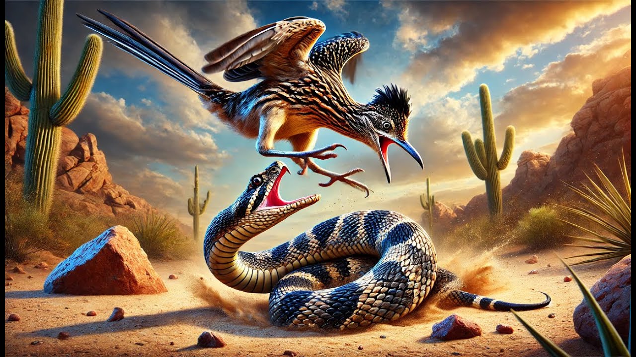 Roadrunner vs. Snakes! The Truth Behind Its Speed and Hunting Skills 🔥 ...