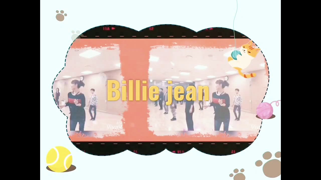 Billie jean line dance - YouTube