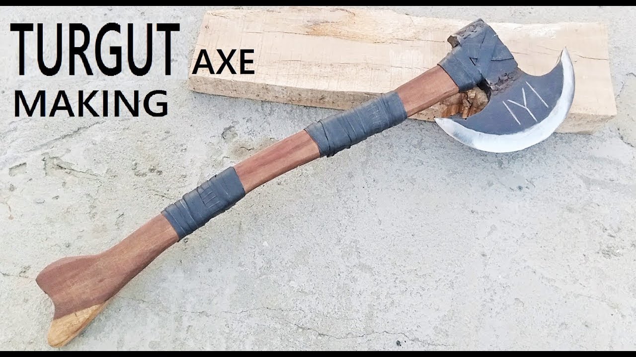 How to Make Historical TURGUT AXE from season Diriliş Ertuğrul ...