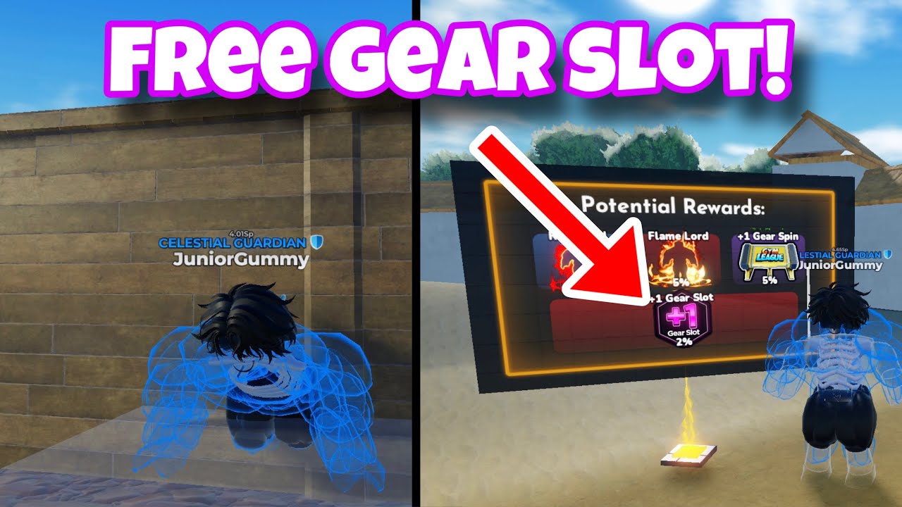 NEW GYM LEAGUE UPDATE!! NEW FREE GEAR SLOT AND NEW TRACK COMPETITION ...