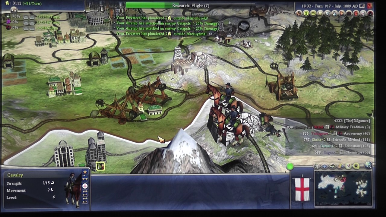 Civilization 4 (1) - Part 26 - Building Tanks and Marines - YouTube