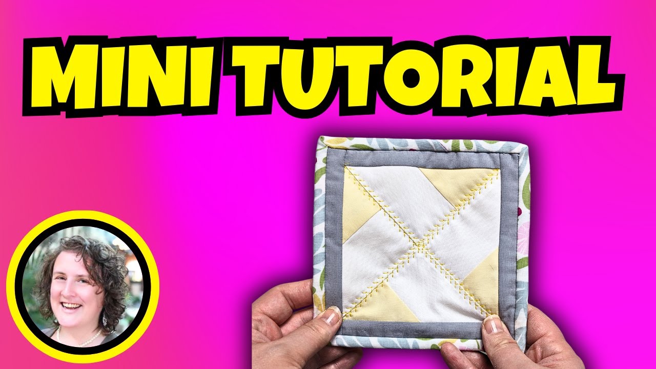 Mini Quilt Block Tutorial 15 | How to Sew a Miniature Quilt Block Project | Quilting Tutorial ...