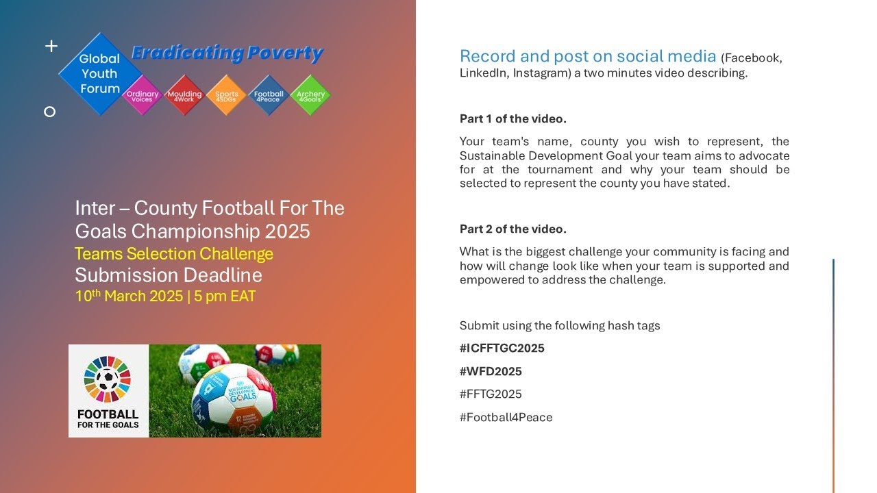 Why my team should be selected for the Inter - County Football Football ...