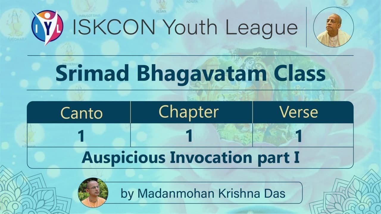 SB 1.1.1 || Auspicious Invocation Part-I - YouTube