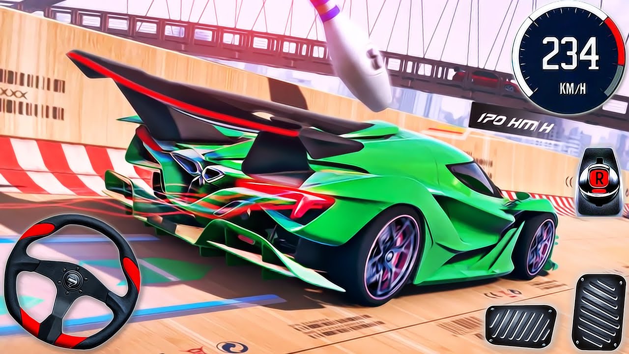 Real Crazy GT Car Stunts Racing 3D - Impossible Sport Car Driving ...