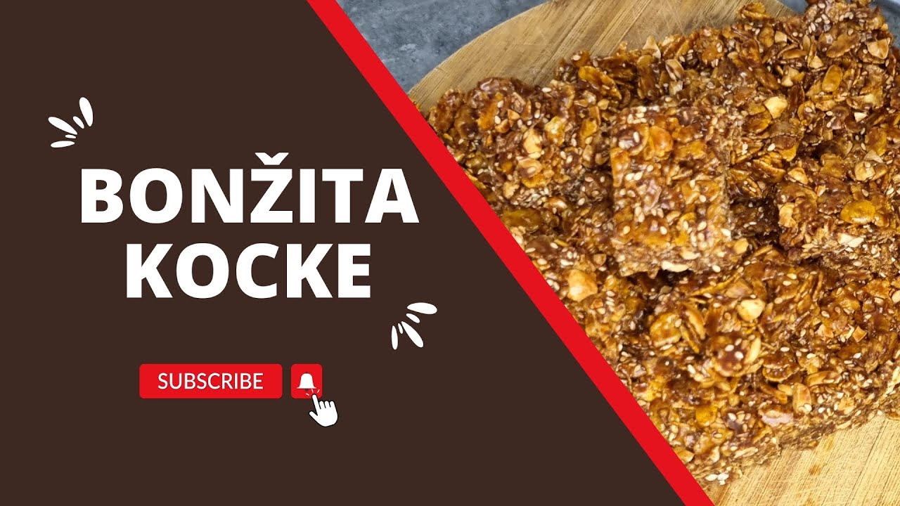 Kako Se Pravi Bonžita? Najbolji Recept Za Bonžita Kocke - YouTube