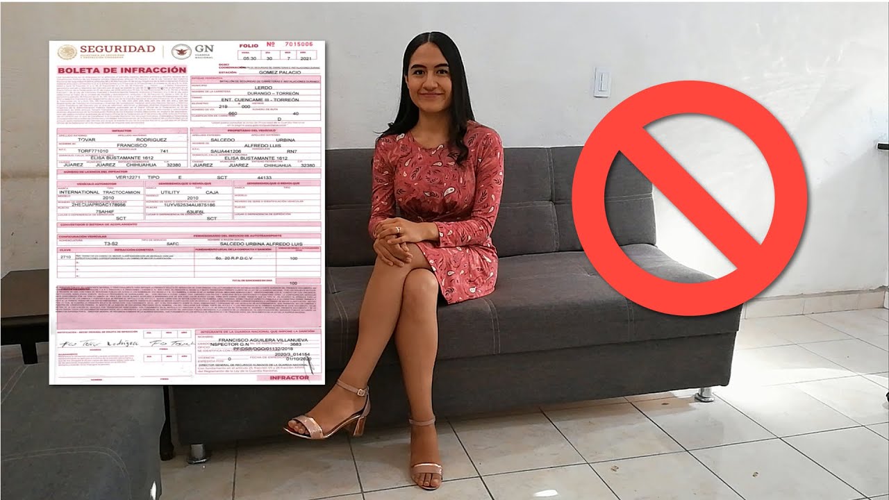COMO CANCELAR UNA INFRACCIÓN FEDERAL - MULTA FEDERAL DE LA GUARDIA NACIONAL - YouTube