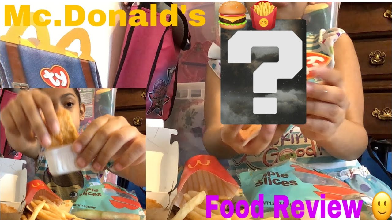 Happy Meal Food Review!(New Ty Beanie Boos Surprise Inside!!🥳) - YouTube
