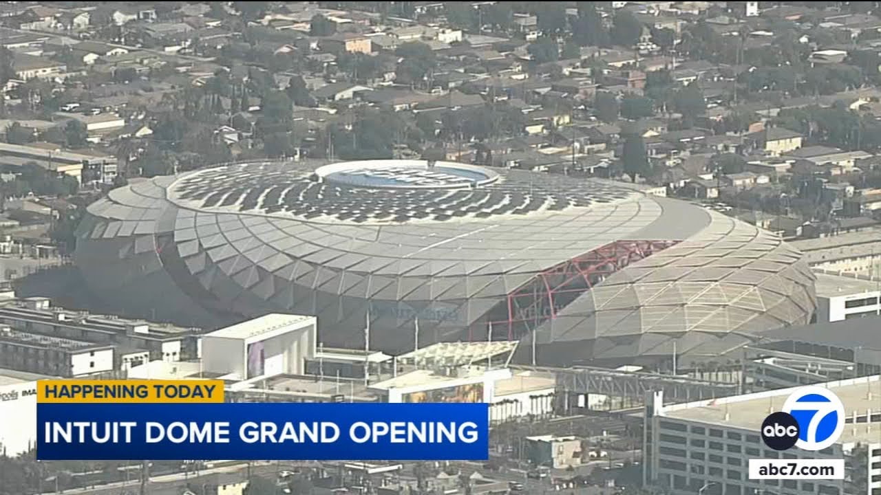 Sneak peek at the new Intuit Dome in Inglewood - YouTube