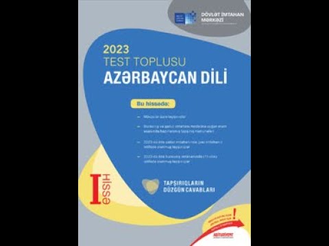 Azərbaycan dili 2023 test toplusu-Leksika (Omonim. Sinonim. Antonim 1-51)