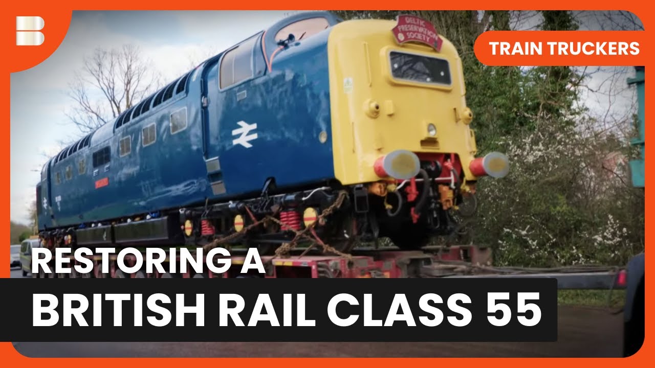 Journey of a Restored Deltic Train - Train Truckers - S02 EP08 - Train ...