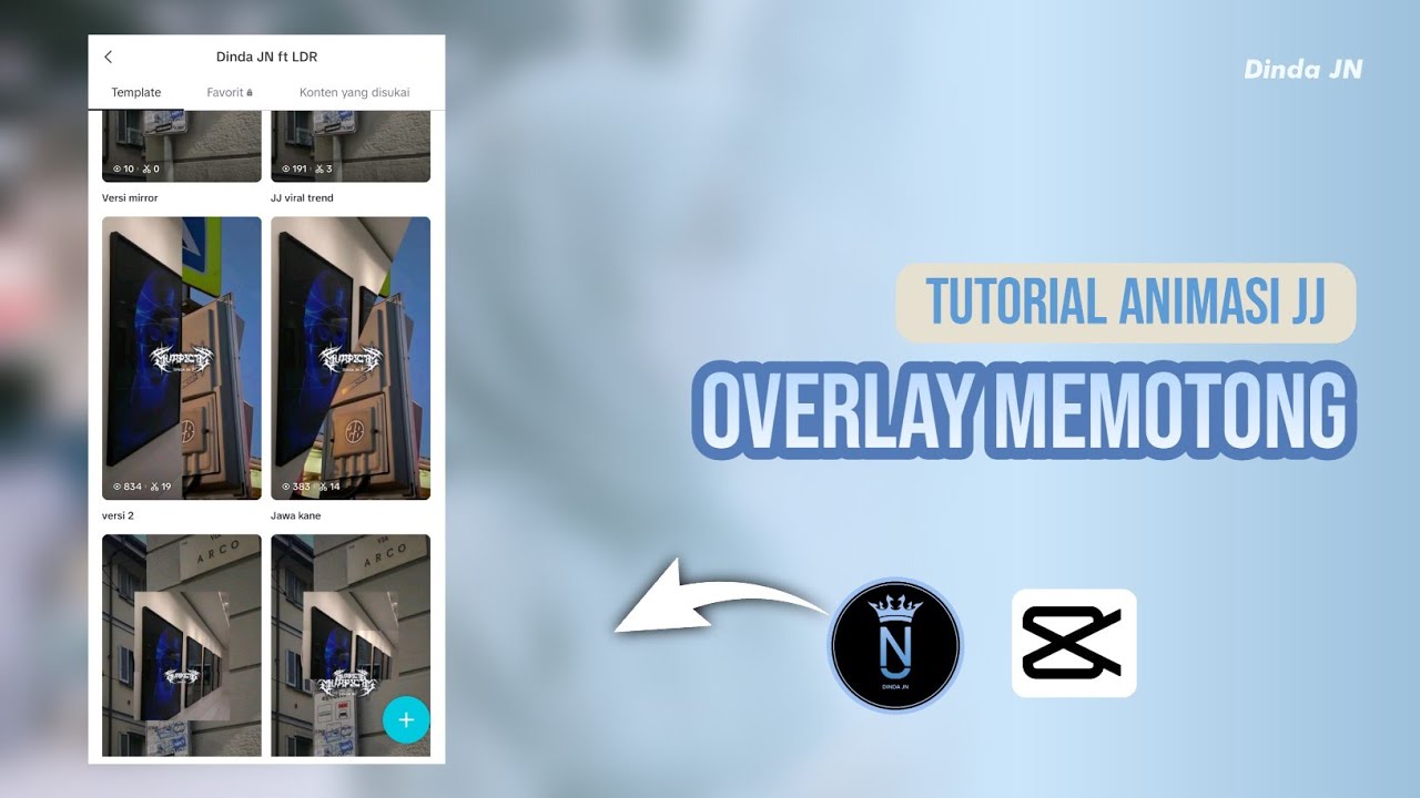 Tutorial overlay memotong yang lagi viral | di CapCut | Dinda jn - YouTube