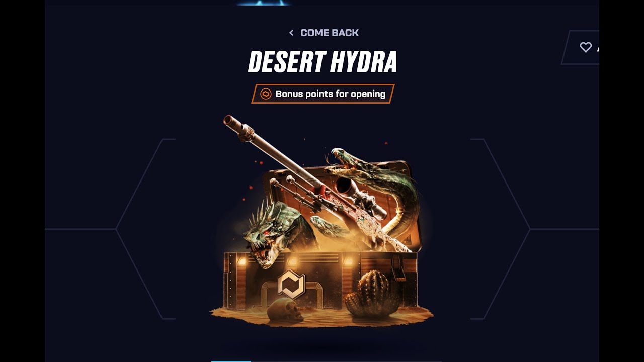 DESERT HYDRA case on CSGO.net. Use code CST for +30% deposit bonus 🙂 ...