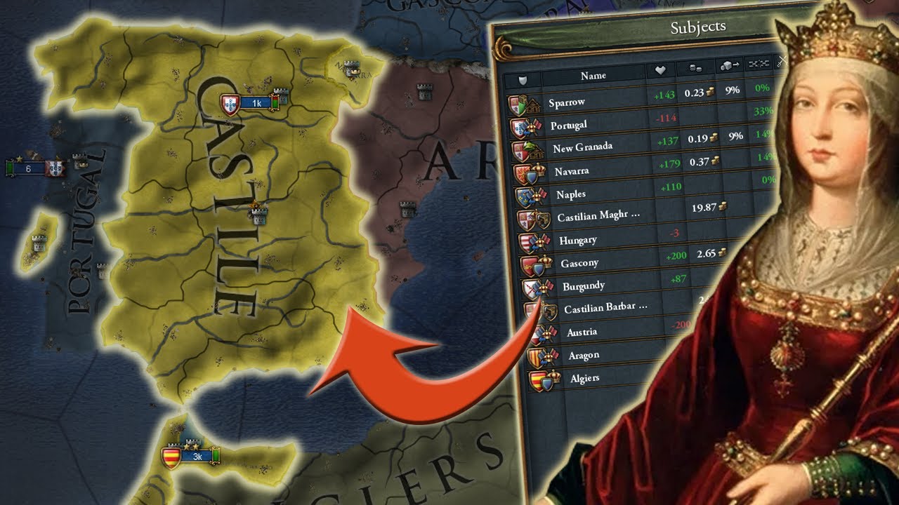 CASTILE Is a PU Machine In The DOMINATION DLC - EU4 1.35 - YouTube