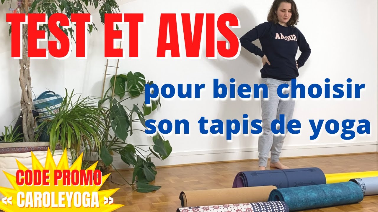 Test, avis : comment choisir son tapis de yoga (MANDUKA, BAYA ...