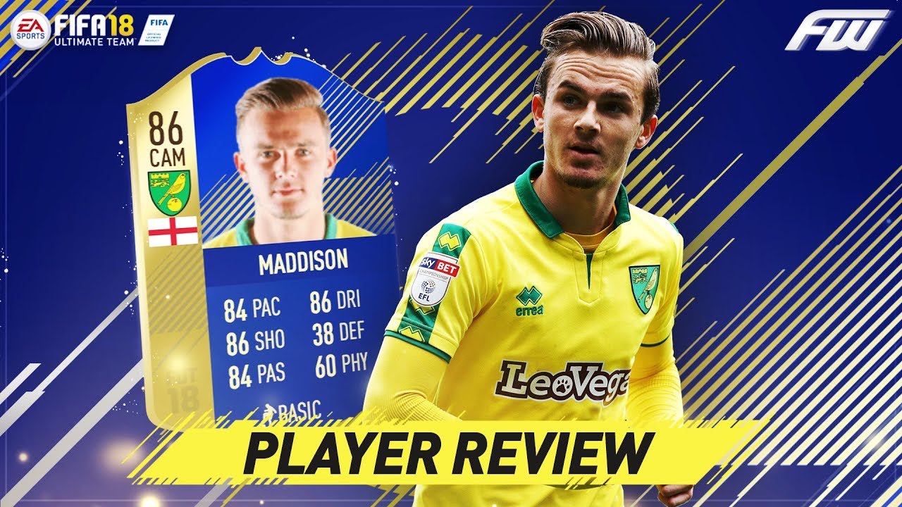 FIFA 18 TOTS MADDISON Player Review (86) THE BEST FREE KICKS IN THE ...