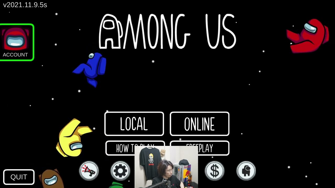 part1『Twitch Streamer Battle: Among Us』（2021／12／11）【fps_shaka】 - YouTube