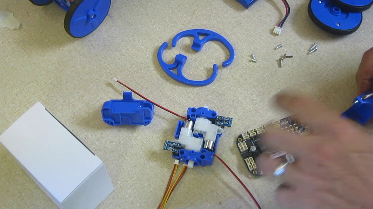 BeagleBone Blue EduMIP Robot - YouTube