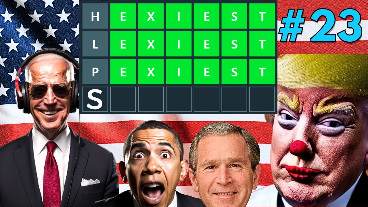 AI Presidents Play WORDLE 23 - YouTube