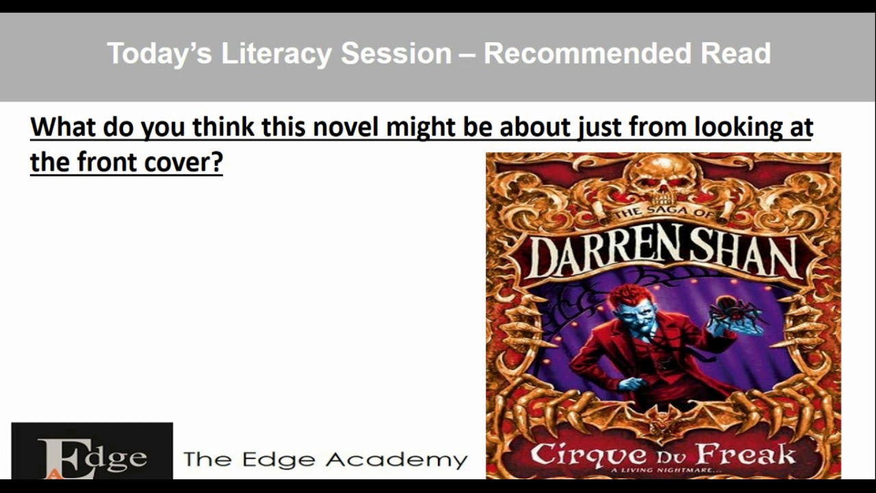 KS3 Literacy Lesson with Claire - YouTube