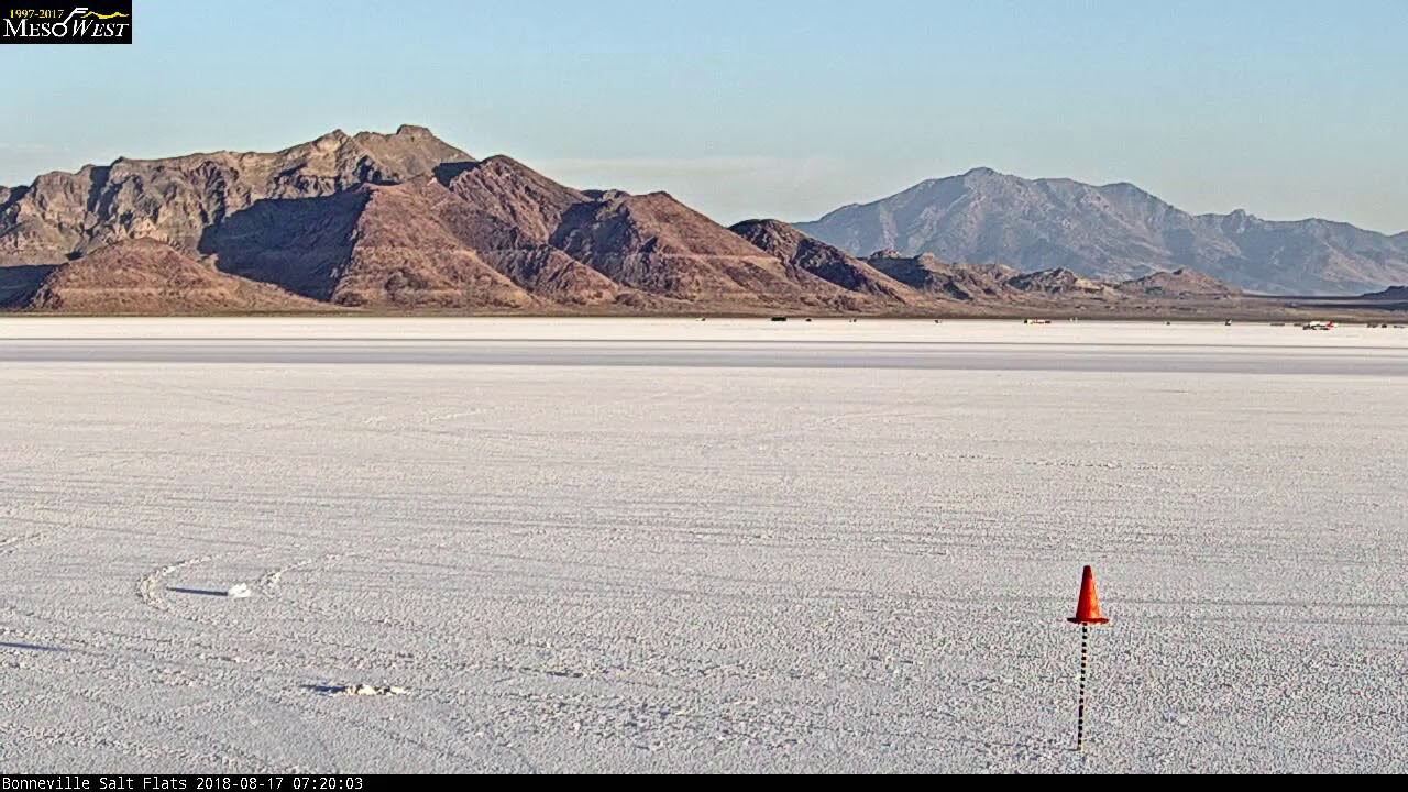Sunrise at the Bonneville Salt Flats July to December 2018 - YouTube