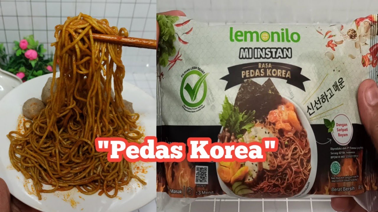 Mie LEMONILO " PEDAS KOREA" - YouTube