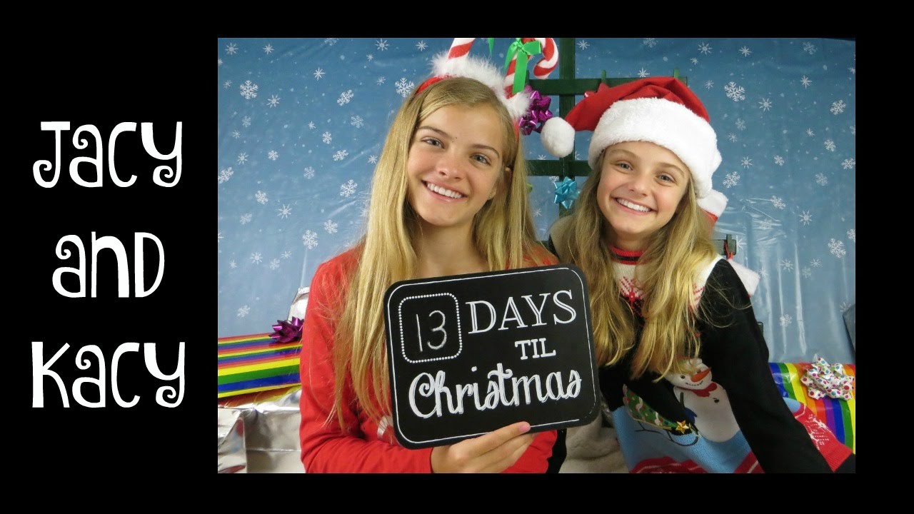 Countdown to Christmas 2015 ~ Day 12 ~ Jacy and Kacy - YouTube