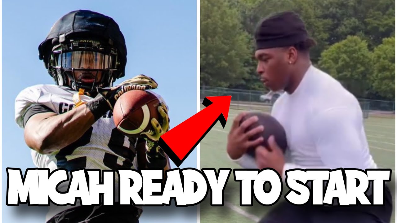 🚨 Colorado Freshman Running Back Micah Welch Putting In Extra Work ...