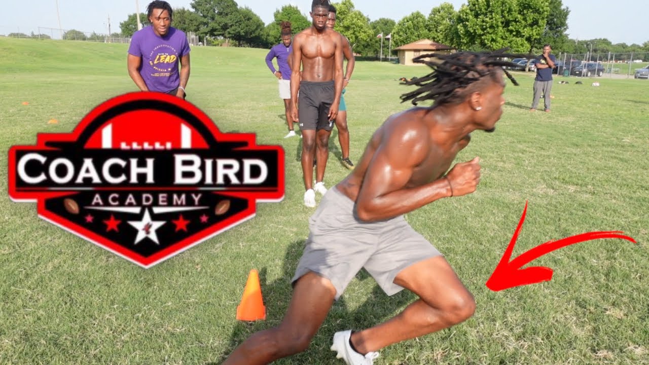 WR Route Drills For Power, Speed, Fast Footwork & Agility Off The ...