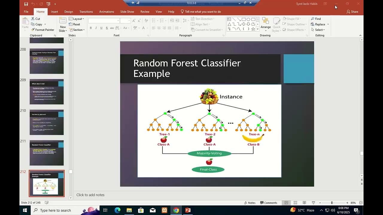 Lecture 14: Random Forest Classifier, Hyperparameter Tuning & Flask Auth App | AI & Hadoop ...
