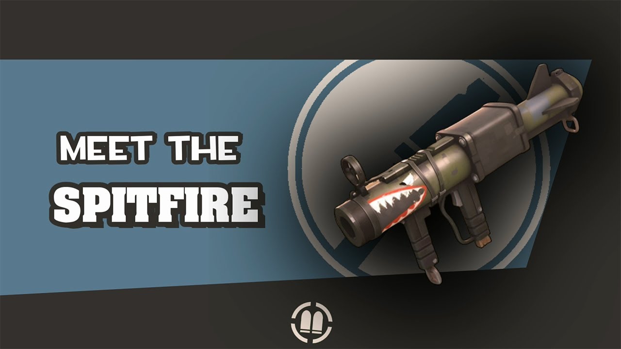 Spitfire demonstration a tf2 weapon - YouTube