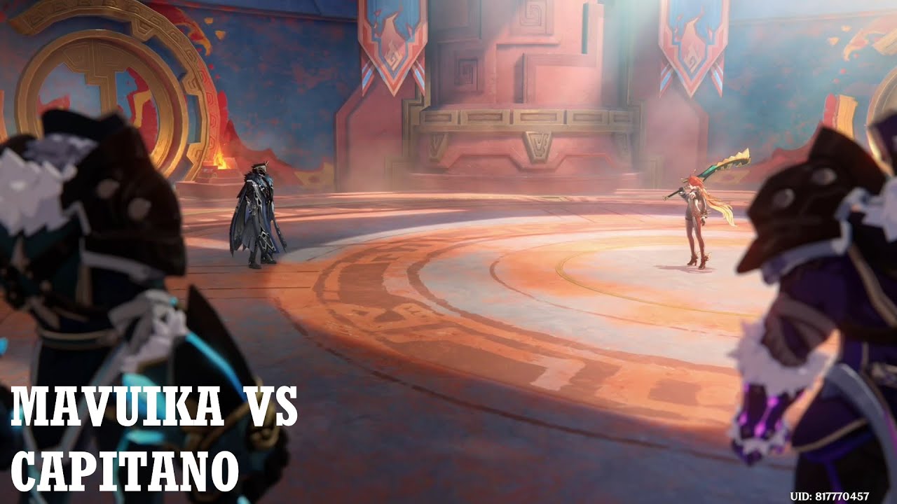 Mavuika VS Capitano Cutscene JP Dub || Genshin Impact - YouTube